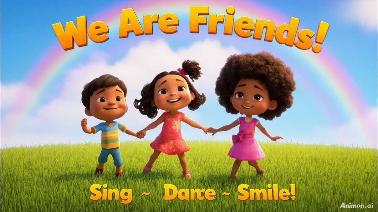 We Are Friends – Fun English Kids Song About Friendship | Sing and ...