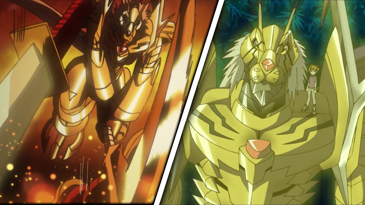CresGarurumon is GOLDEN | Digimon Adventure 2020 Episode 56 - YouTube