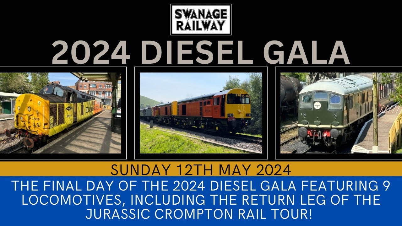 Episode 207 | Swanage Railway Diesel Gala 2024 | 12/05/24 - YouTube