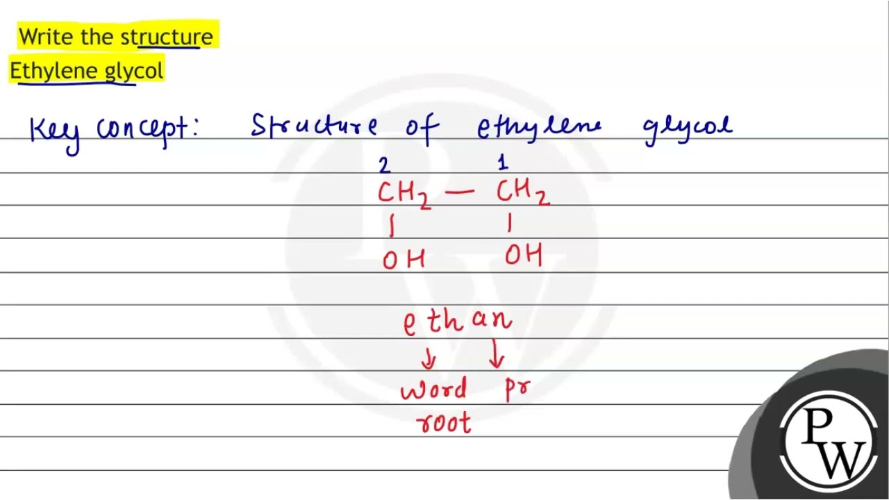 Ethylene Glycol Lewis Structure