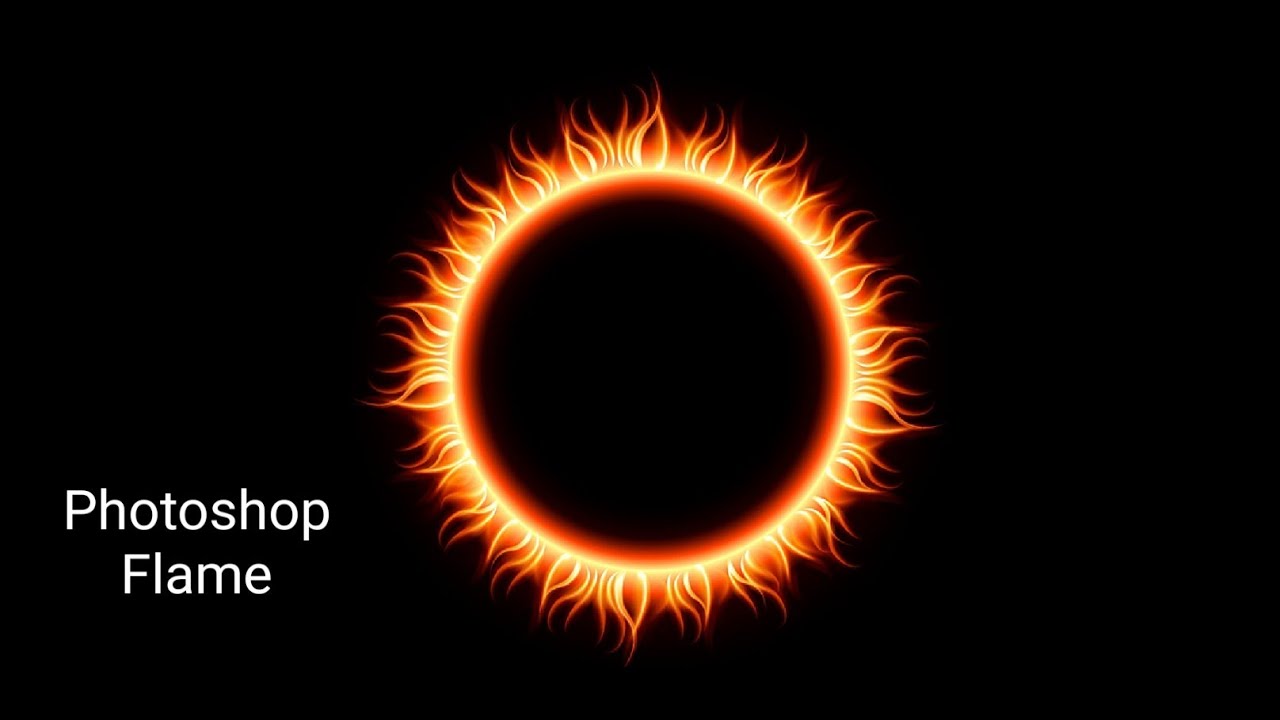 Photoshop Render flame making by shape tool - YouTube