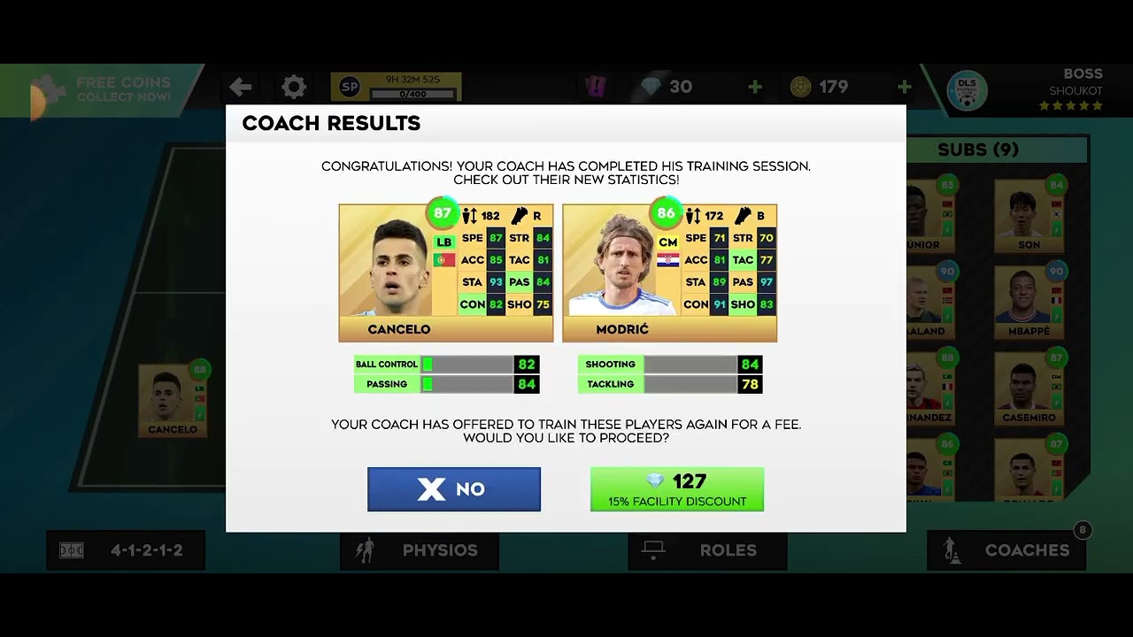dls player coaching - YouTube