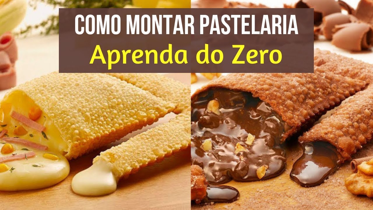 Como Montar Uma Pastelaria em 2020 / Aprenda do Zero a Montar Uma ...