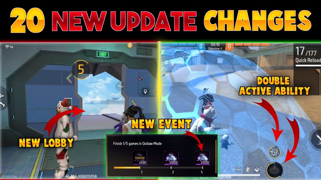 FREE FIRE OB 40 UPDATE I OB 40 UPDATE I FREE FIRE OB 40 UPDATE CHANGES | 0840 ADVANCE SERVER ...
