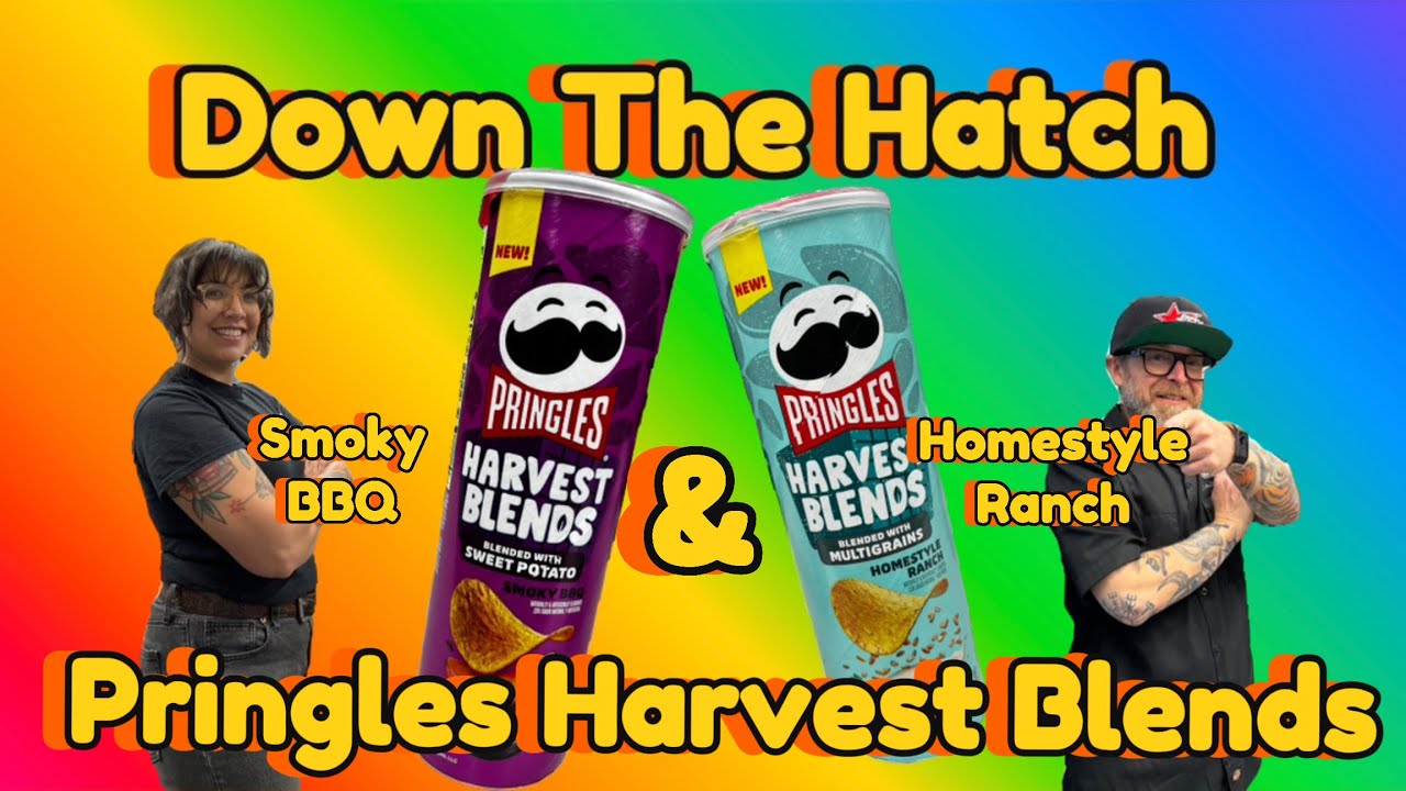 New Pringles Harvest Blends review - Homestyle Ranch & Smoky BBQ # ...
