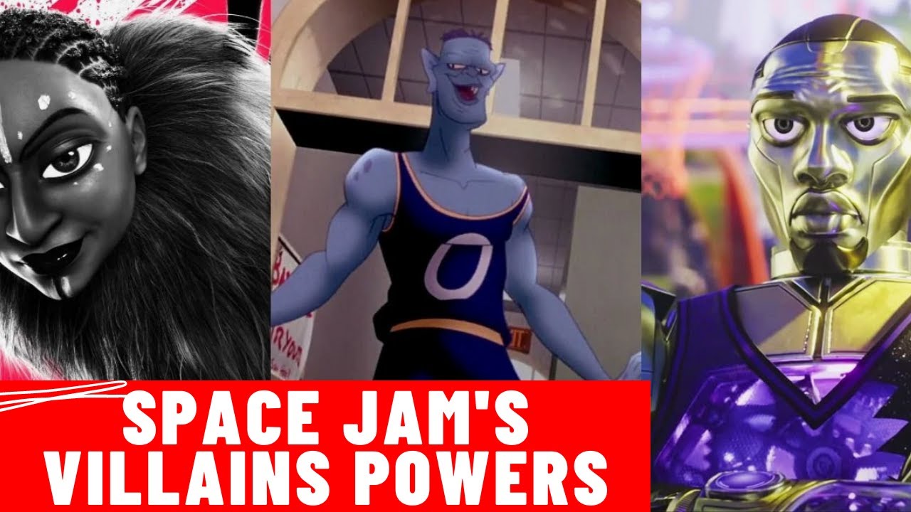 Space Jam A New Legacy Villains Powers|#Monsters Space Jam 2|Space Jam ...