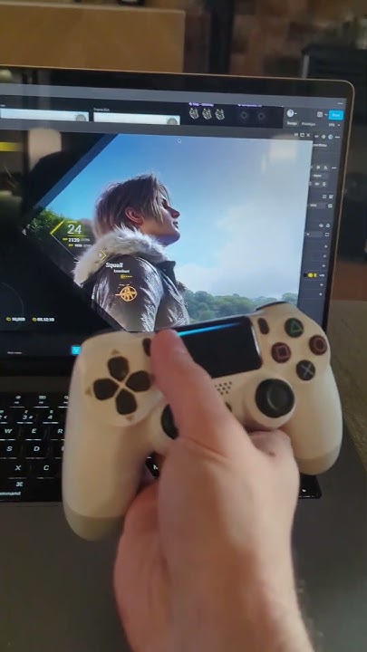 Prototyping FFVIIIR project with a game controller. - YouTube