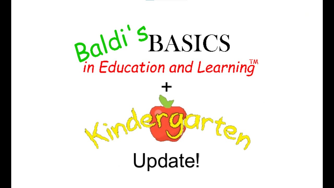 Baldi's Basics + Kindergarten Wii U Update! - Showcase Trailer - YouTube