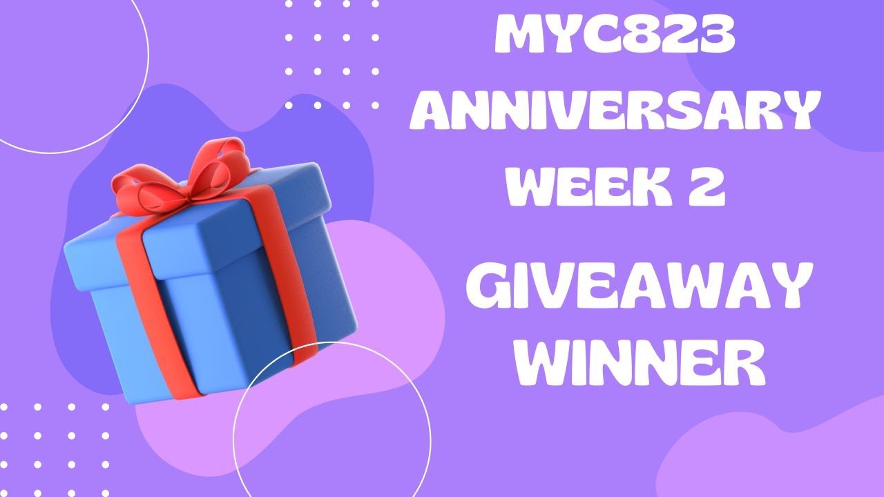 Giveaway Winner Week 2 #MYC823 1 year anniversary - YouTube