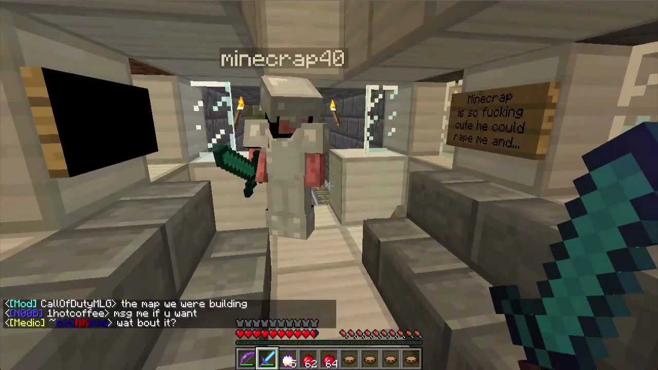 Minecraft - PVP Battle Server - YouTube
