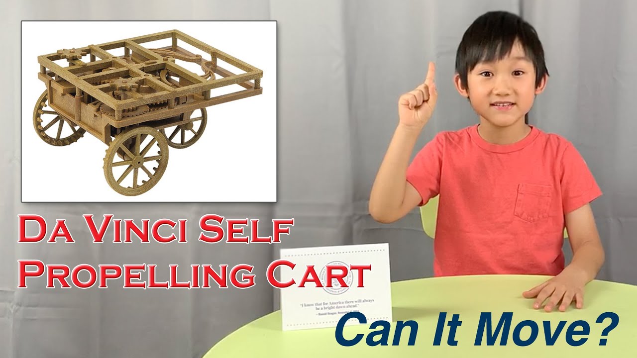 Can it really move? I built a miniature of Leonardo Da Vinci's Self ...
