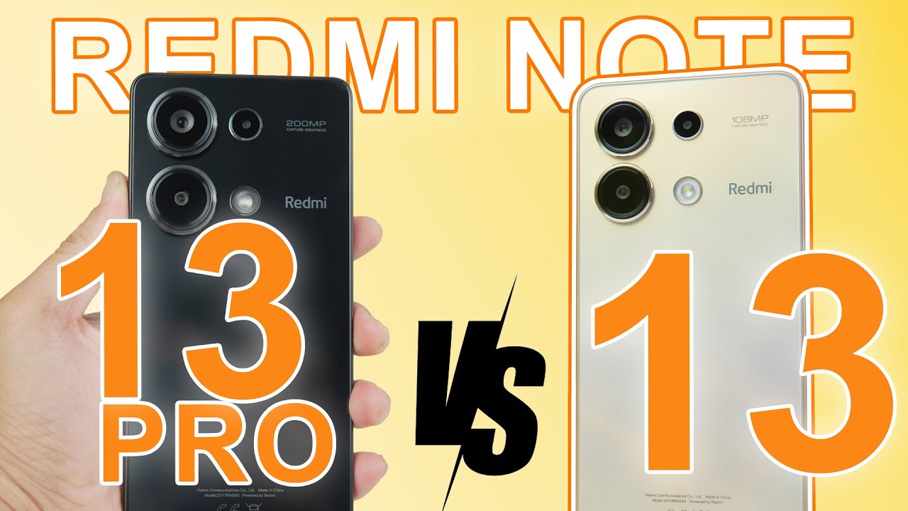 So sánh Redmi Note 13 4G vs Note 13 Pro 4G: CHÊNH NHAU CÓ 1 TRIỆU CHỌN ...