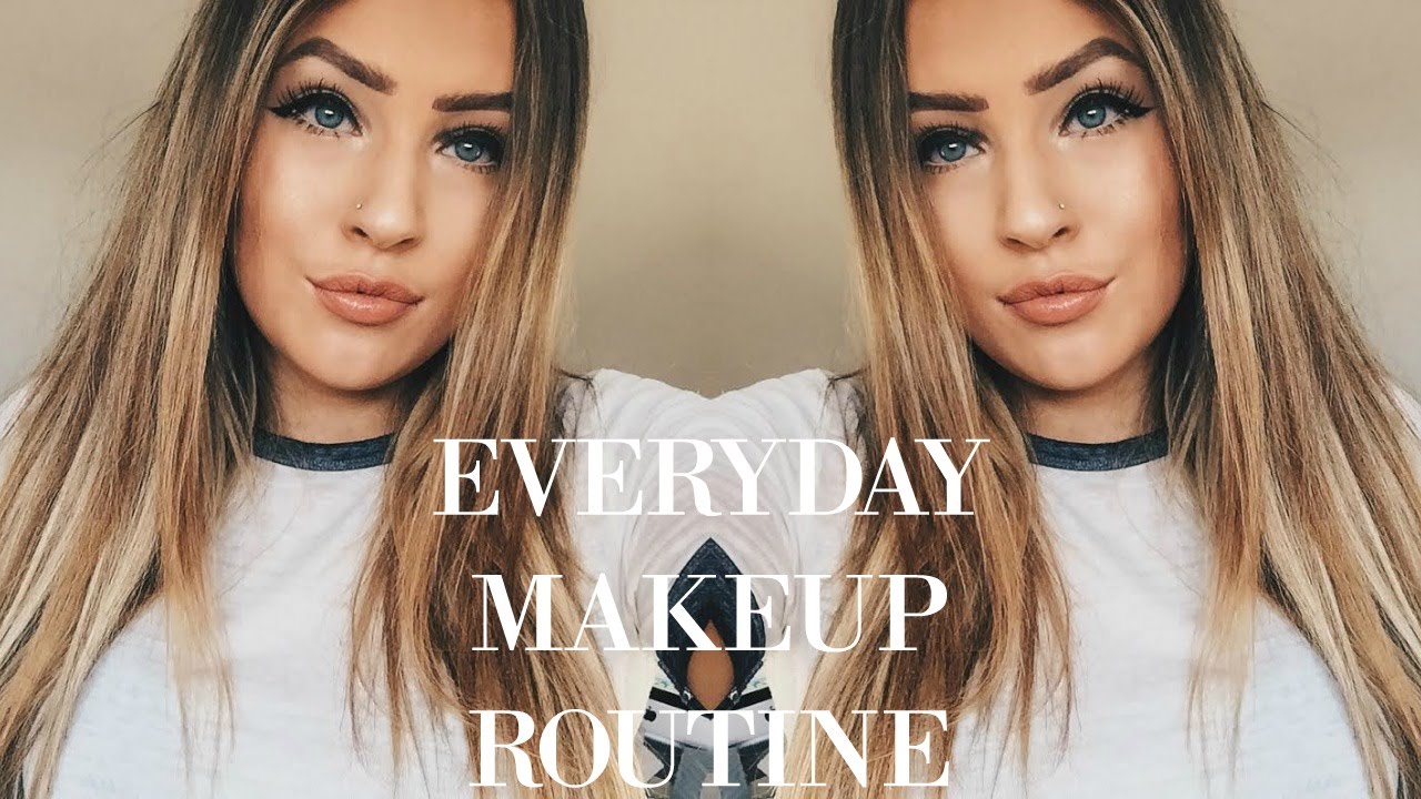 My Everyday Makeup Routine | Spring! - YouTube