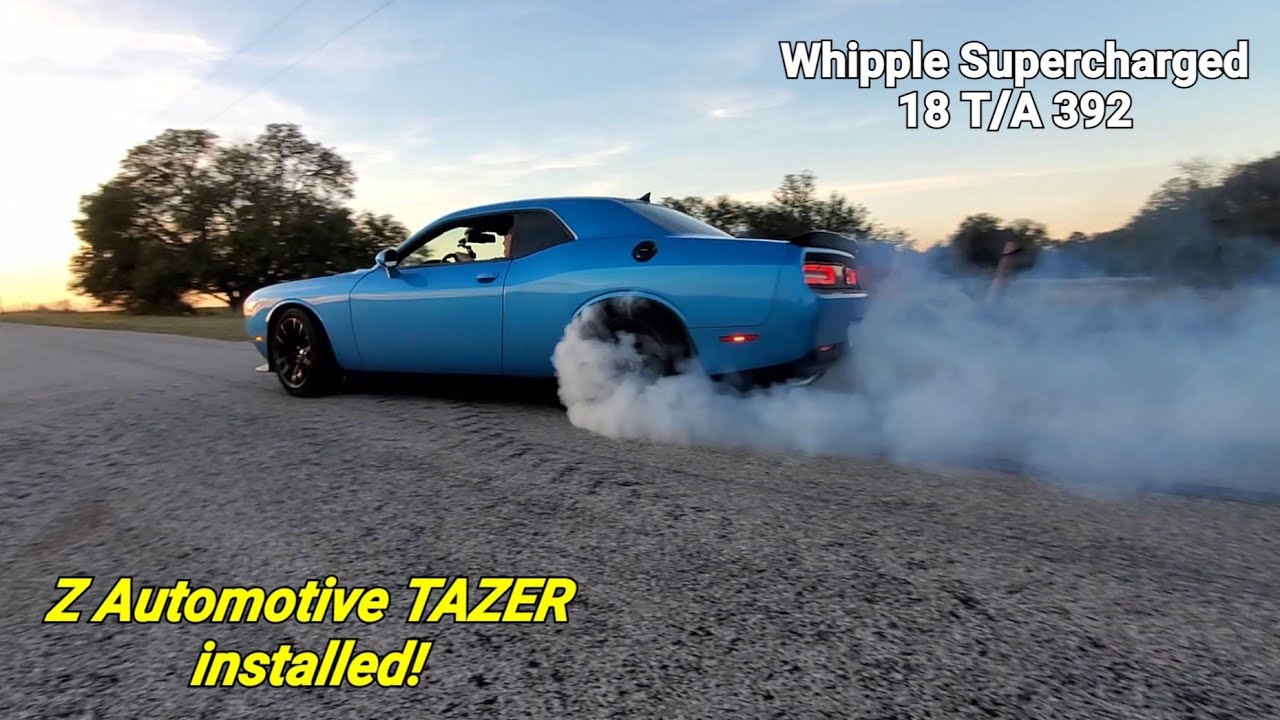 ZAutomotive Tazer install, whipple supercharged 18 T/A 392 Challenger ...