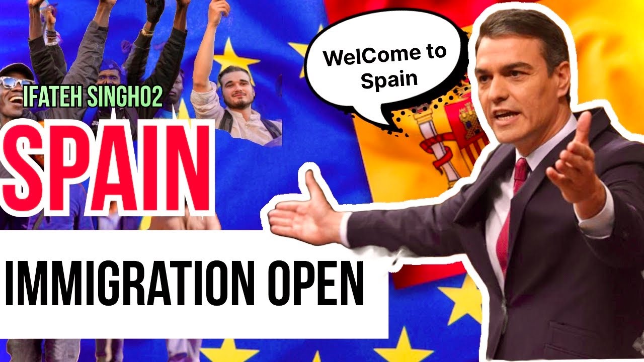 Spain Immigration open for illegal migrants. Now 3 lakh workers will ...