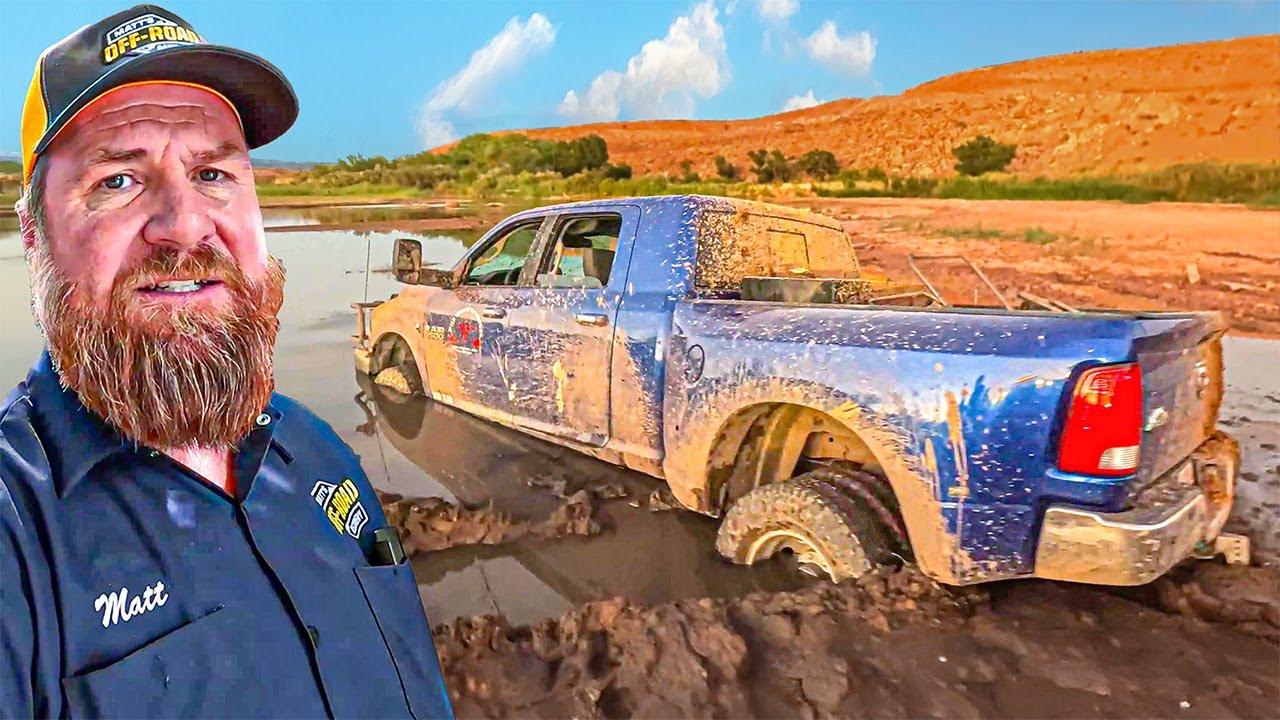The WORST Mud Pit in Utah... Sinking To The Frame! - YouTube
