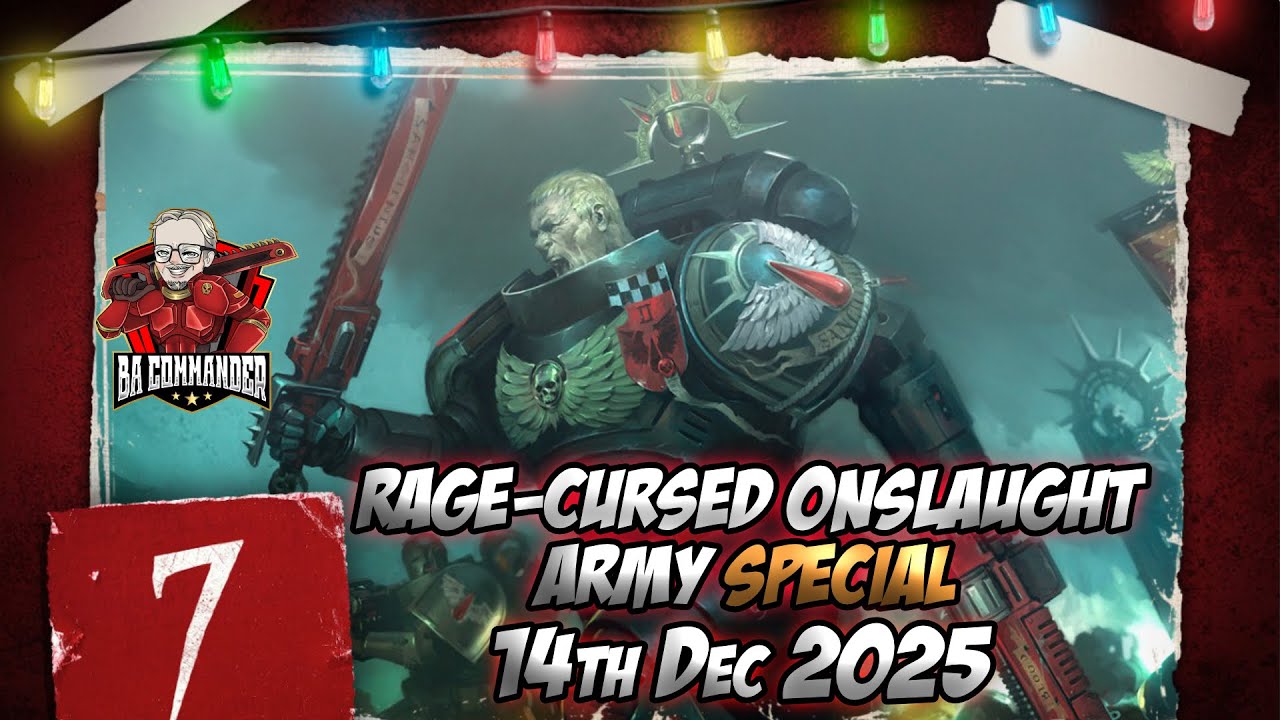 RAGE-CURSED ONSLAUGHT Army List Show (Episode 217) - YouTube