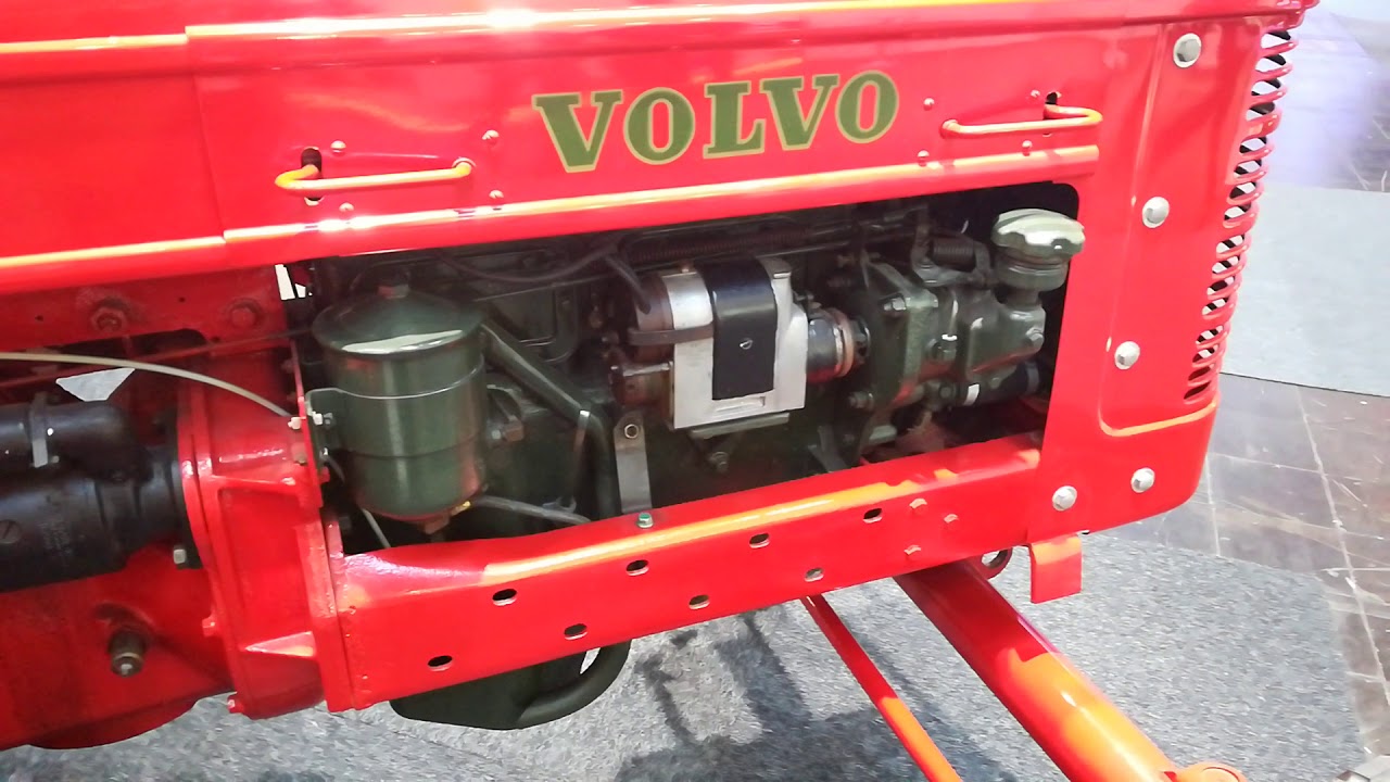 Restaured Old Volvo Tractor - YouTube
