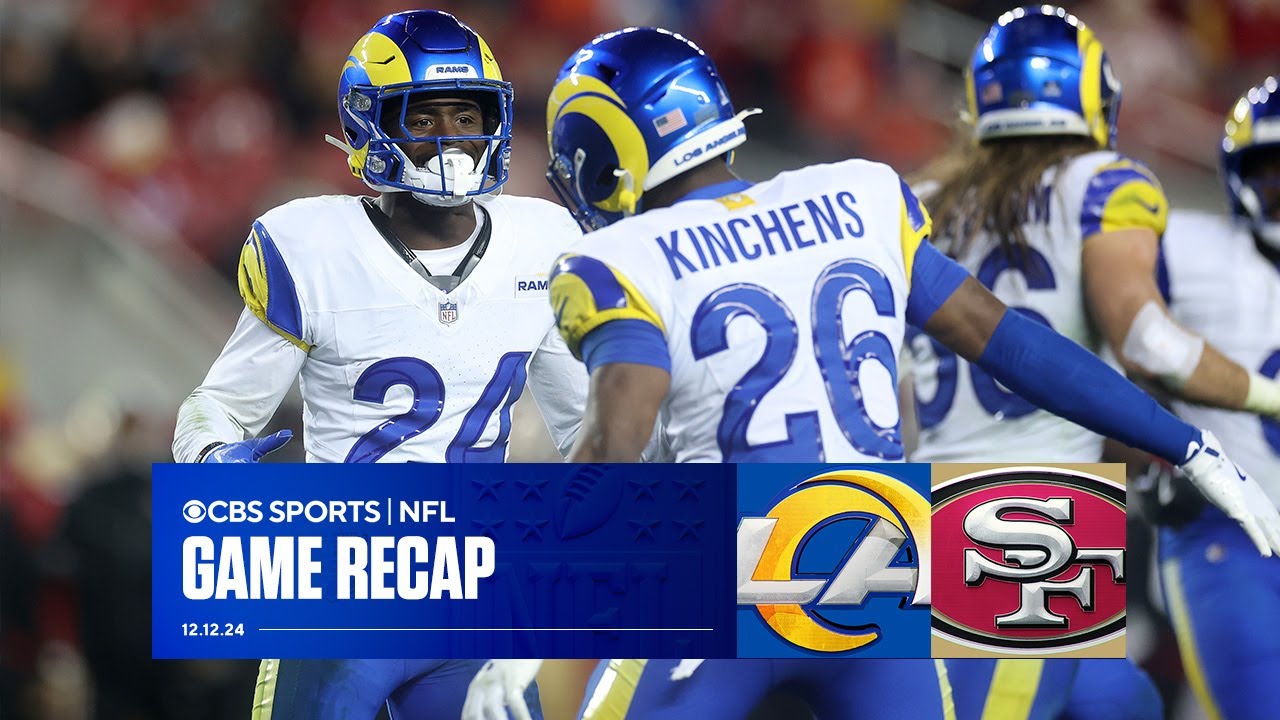 Rams win FG battle on TNF, SWEEP 49ers for first time since 2018 | Game ...