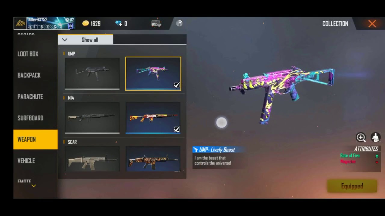My all gun skins / cool - YouTube