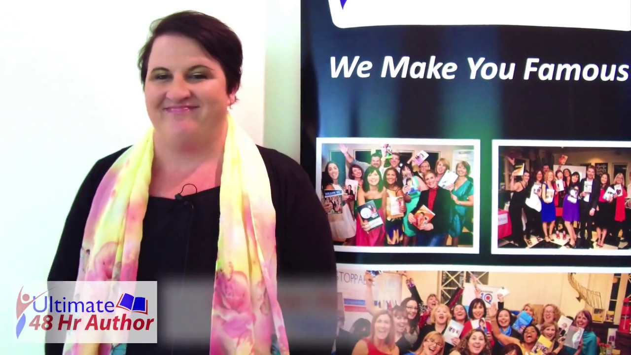 Suzanne Day on the Ultimate 48 Hour Author Weekend - YouTube