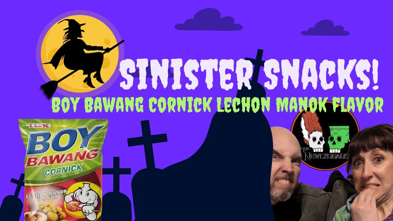 Sinister Snacks! Boy Bawang Cornick Lechon Manok flavor - YouTube