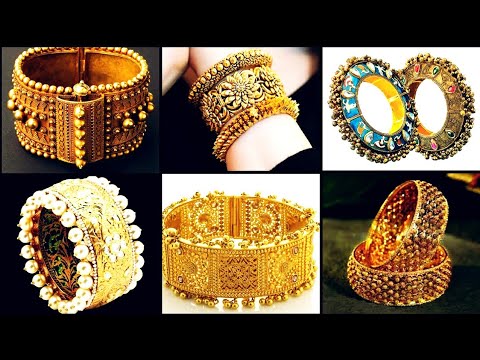 Beautiful Bangles Ideas Made With Pure Gold And Different Materials ...