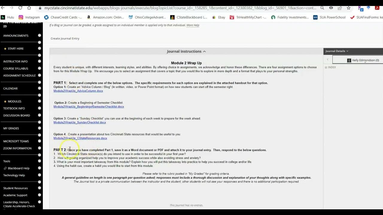 Module Wrap Up Assignment Video - YouTube