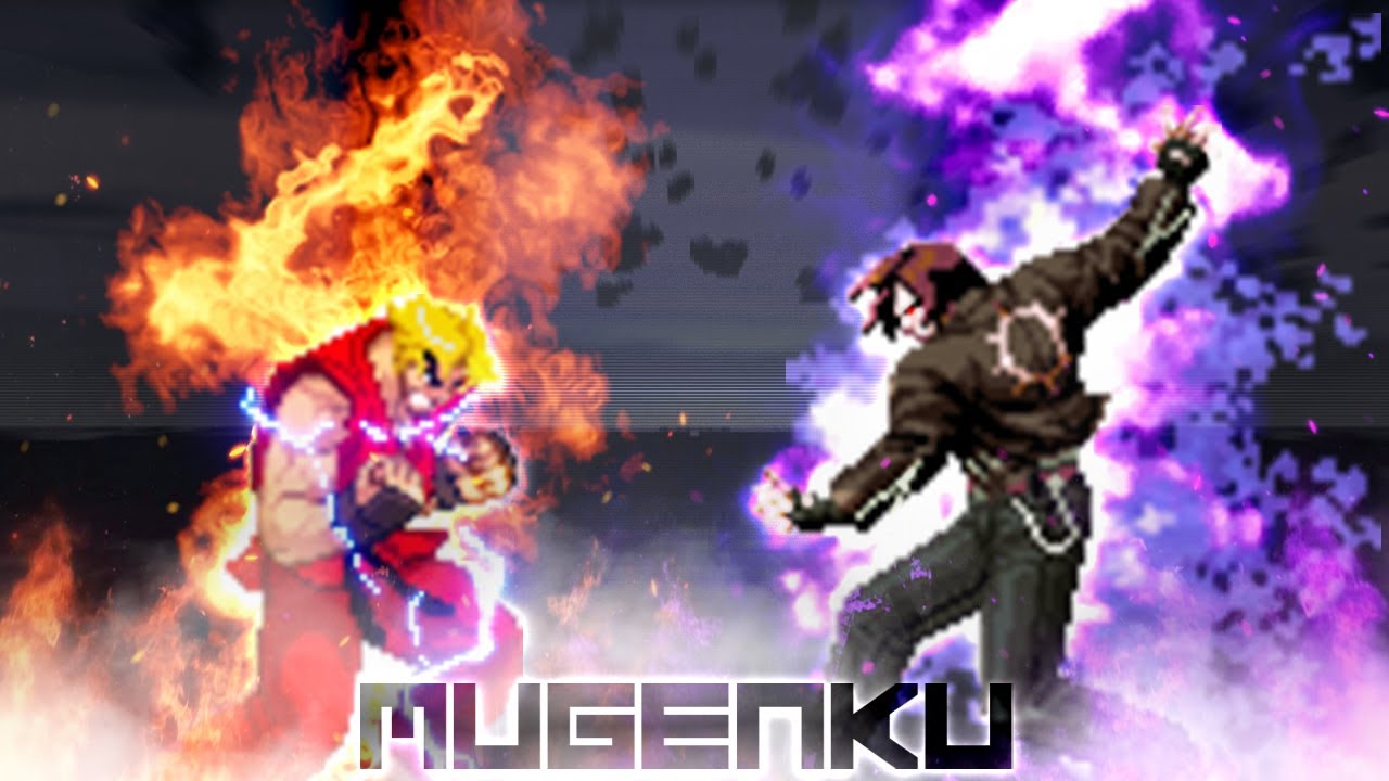 Fire Power Ken vs Orochi Kyo Kusanagi. The Battle of Flame! Close ...