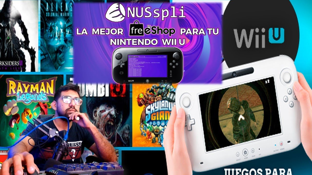 Nusspli Tienda Virtual como descargar y eliminar juegos l Wii u - YouTube