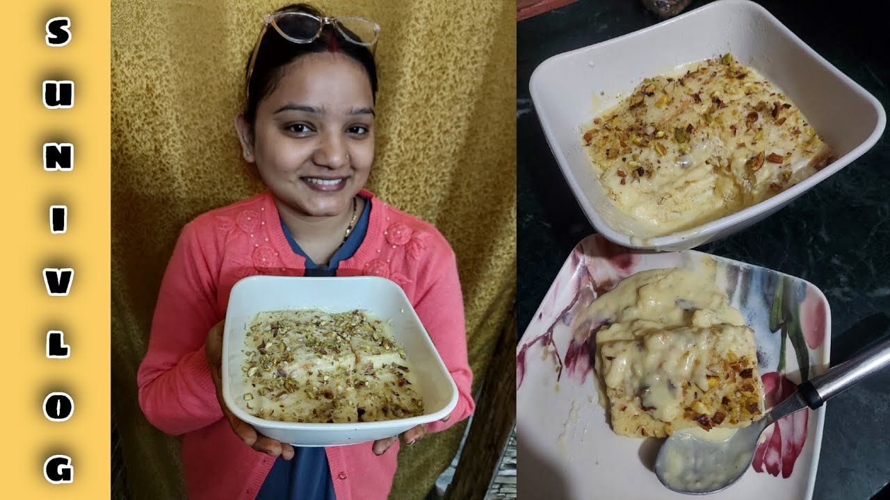 Arabic bread pudding Recipe / How to Make bread pudding At Home ...