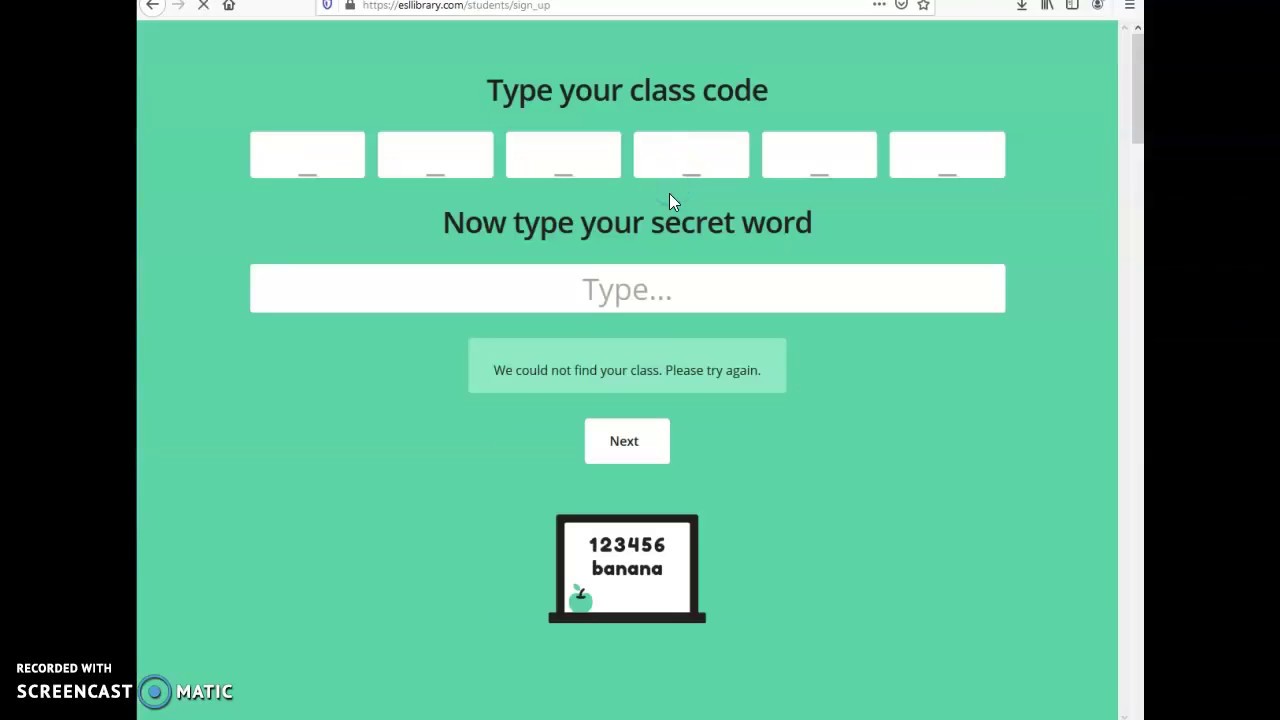 How to sign up for ESL Library - YouTube