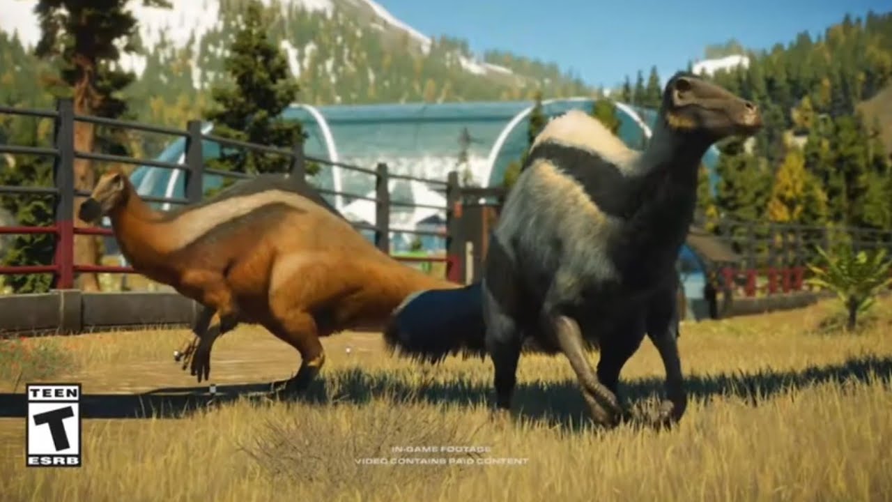 feathered dinosaur pack! jwe2, coming 30th of march! - YouTube