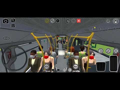 Dar yollarda Conecto ile kısa hat - Mercedes Conecto - zerniki map - pbsu
