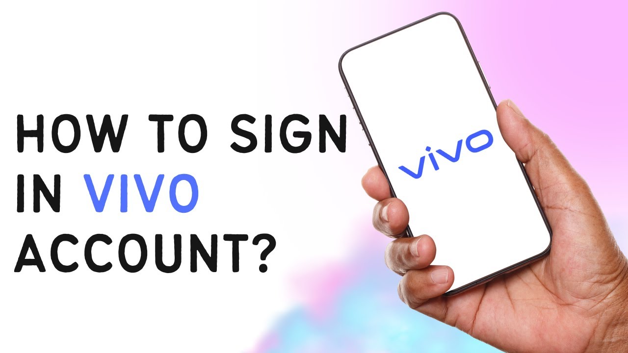 How To Sign In Vivo Account - YouTube