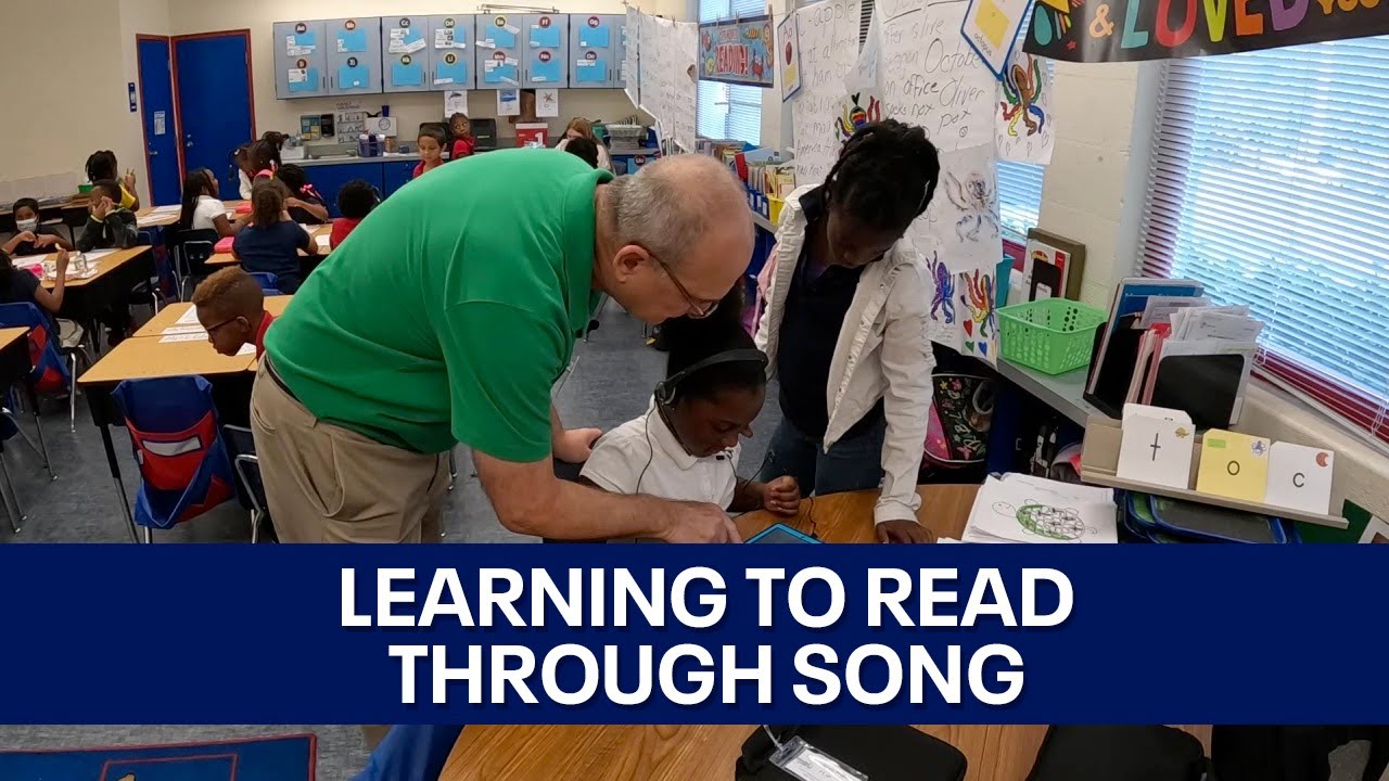 Children make a joyful noise as they learn to read - YouTube