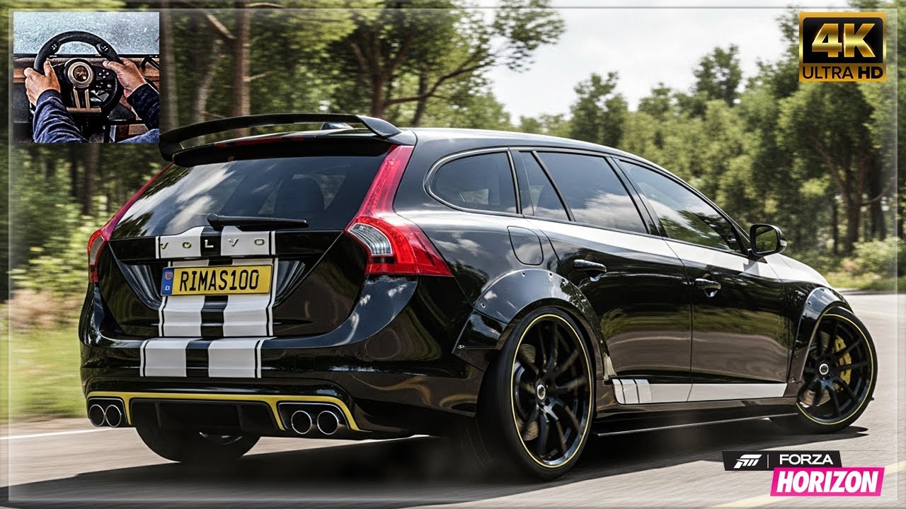Volvo V60 Polestar 682hp (2015) : Forza Horizon 5 | Unreal | Steering ...