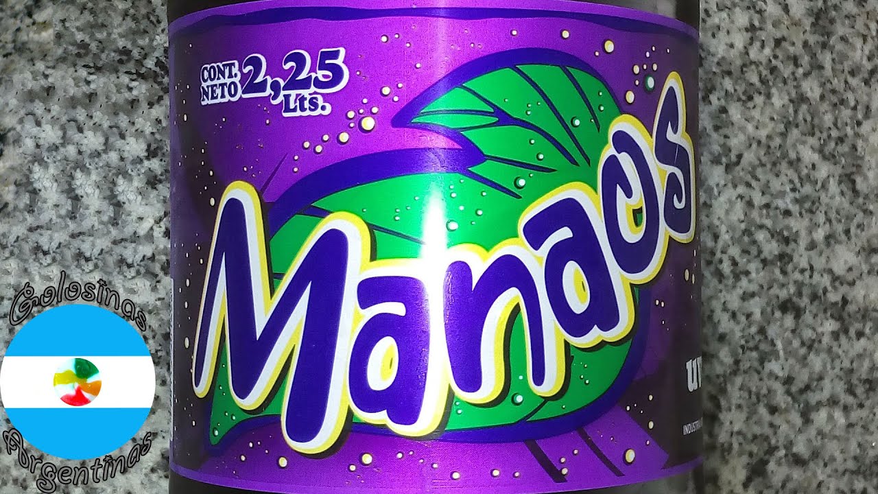 Manaos Uva Gaseosa - Grape Soda - YouTube
