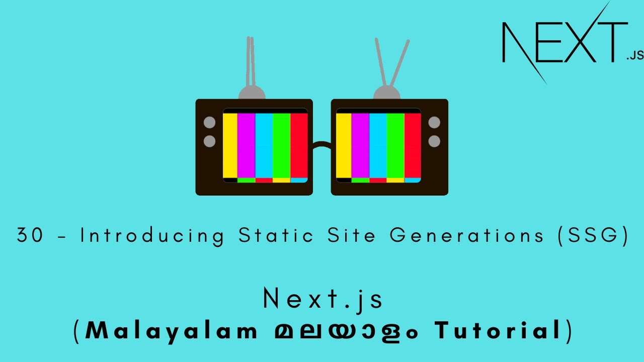 Nextjs Malayalam Tutorial 30 Introducing Static Site Generations Ssg Nextjs React