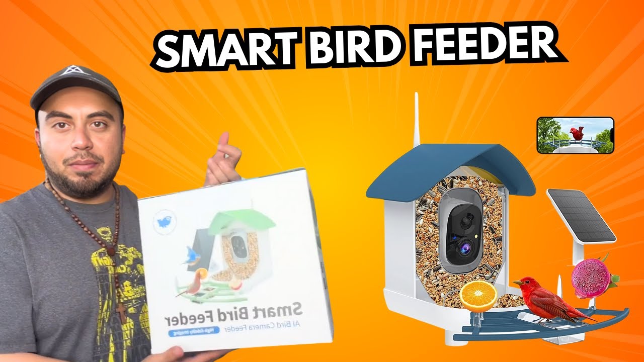Smart Bird Feeder with Camera! Watch & Identify Birds in Real-Time ...