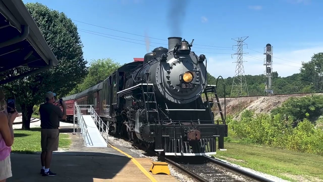 Southern Railway 630: Cab Ride in Late Summer: (8-5-2023) - YouTube