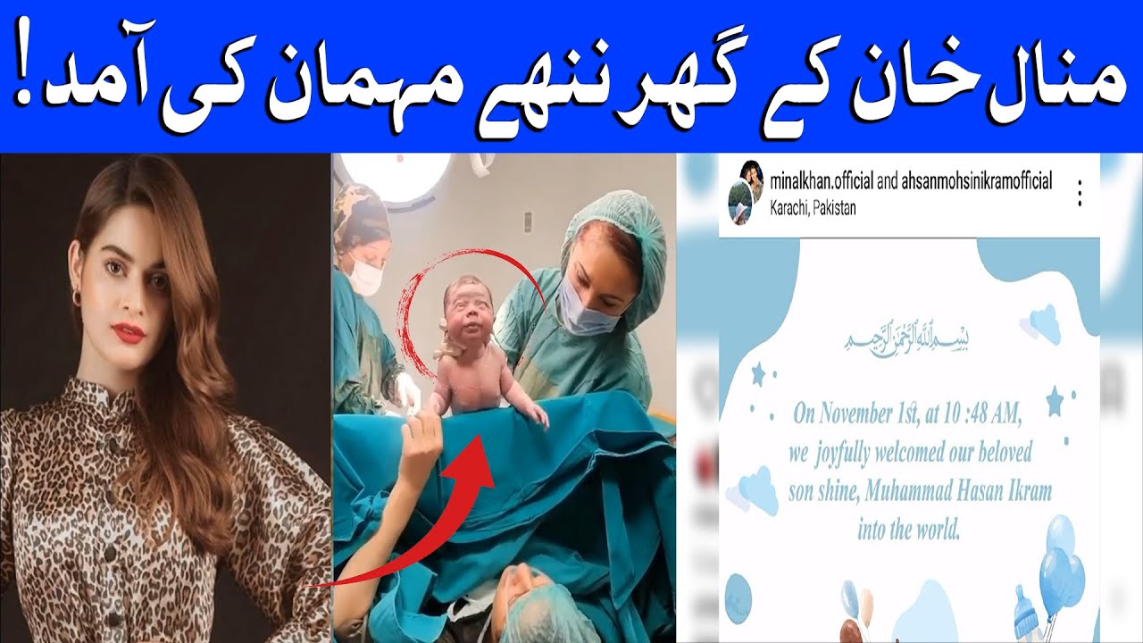 Manal Khan Home Welcomes a Tiny Guest! | Hareef Digital - YouTube