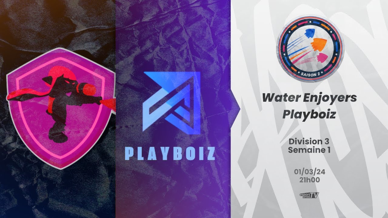 Ligue EBTV - Water Enjoyers vs Playboiz (D3) - YouTube