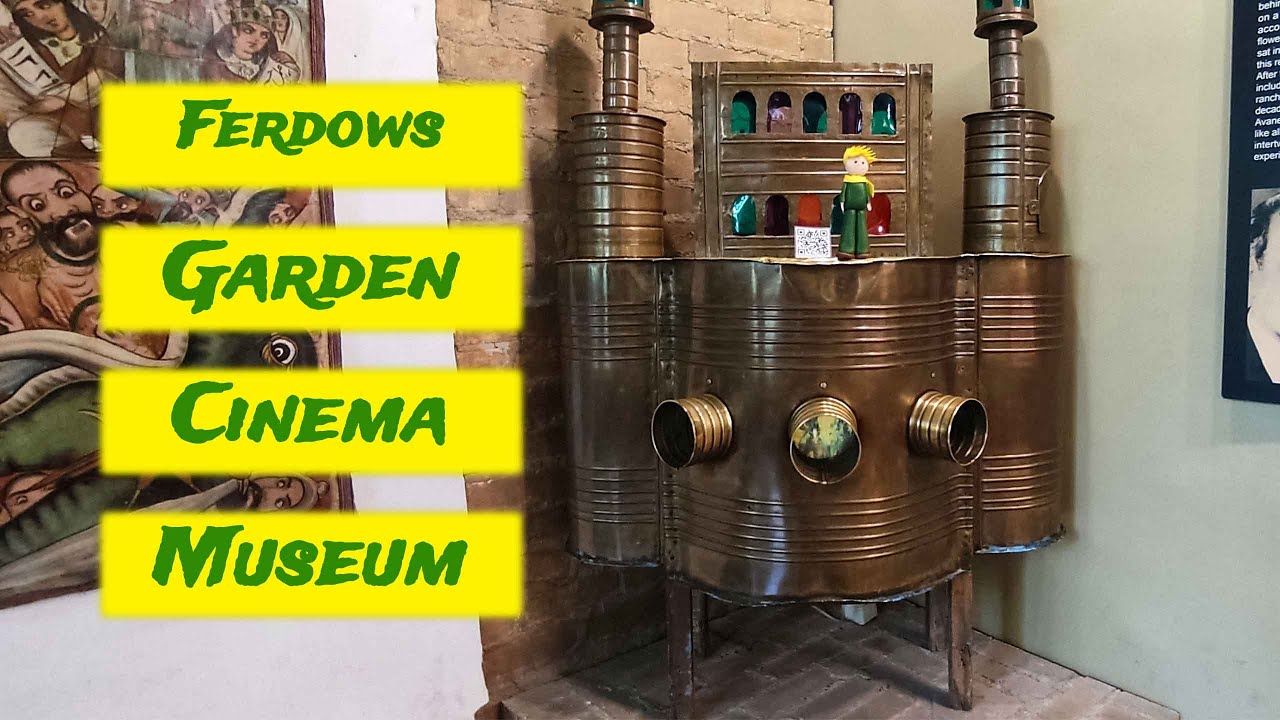 Ferdows Garden and Cinema Museum of Iran - Photos and Movies - YouTube