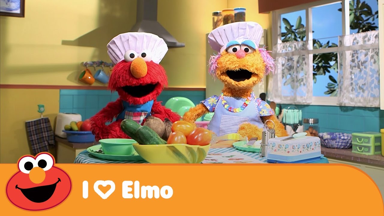 Sesame Workshop India - I Love Elmo | Elmo's yummy Masala Sandwich ...
