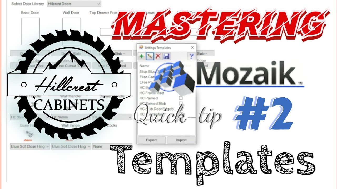 Mastering Mozaik Templates- Quick-tip #2 - YouTube