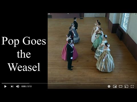 Pop Goes the Weasel, Commonwealth Vintage Dancers - YouTube
