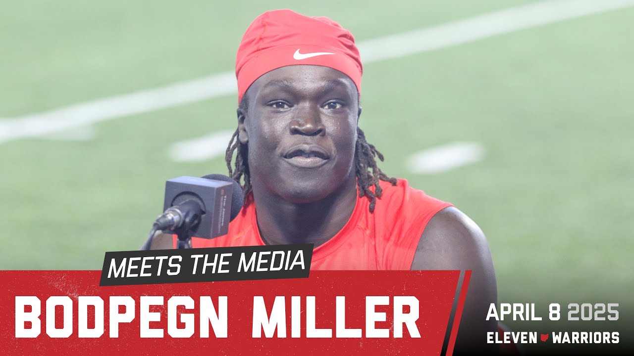 Bodpegn Miller staying patient amid transition from quarterback to wide ...