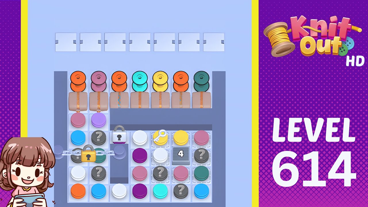 Knit Out Level 614 Solution Walkthrough - YouTube