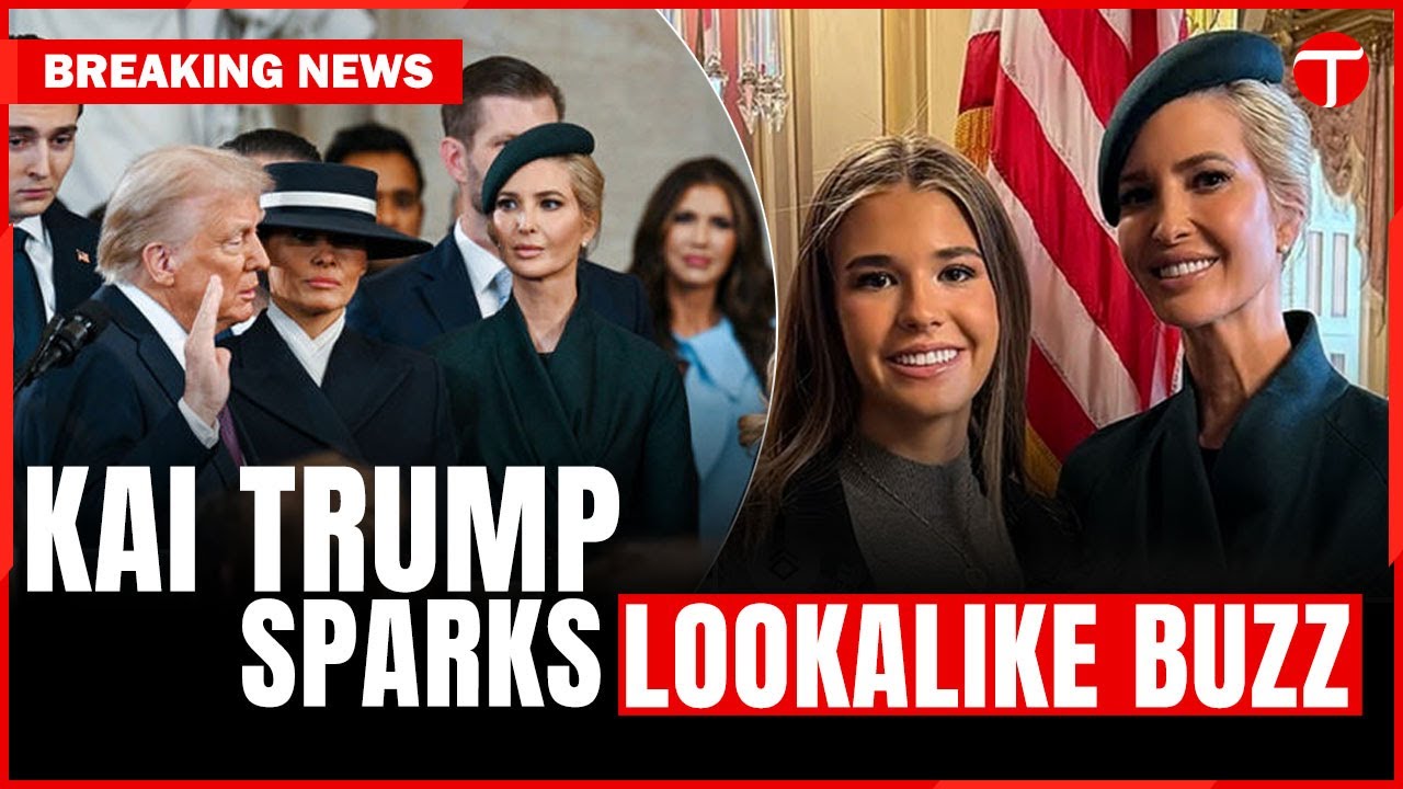 Kai Trump sparks lookalike buzz with aunt Ivanka in new inauguration ...